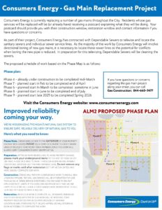 Consumers Energy Gas Main Replacement Project - St Louis MI